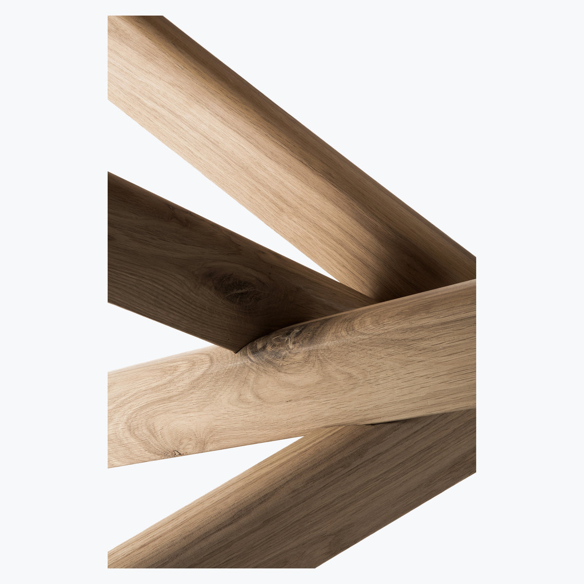 Table de repas Mikado rectangulaire en chêne 240cm - Ethnicraft